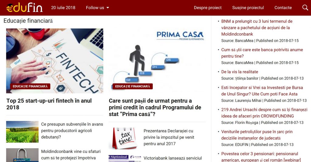 Asociația Obștească Platforma de Educație Financiară ”EDUFIN”